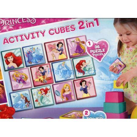 Hračky | DISNEY PRINCESS ACTIVITY CUBES 2V1 | Playmania.cz